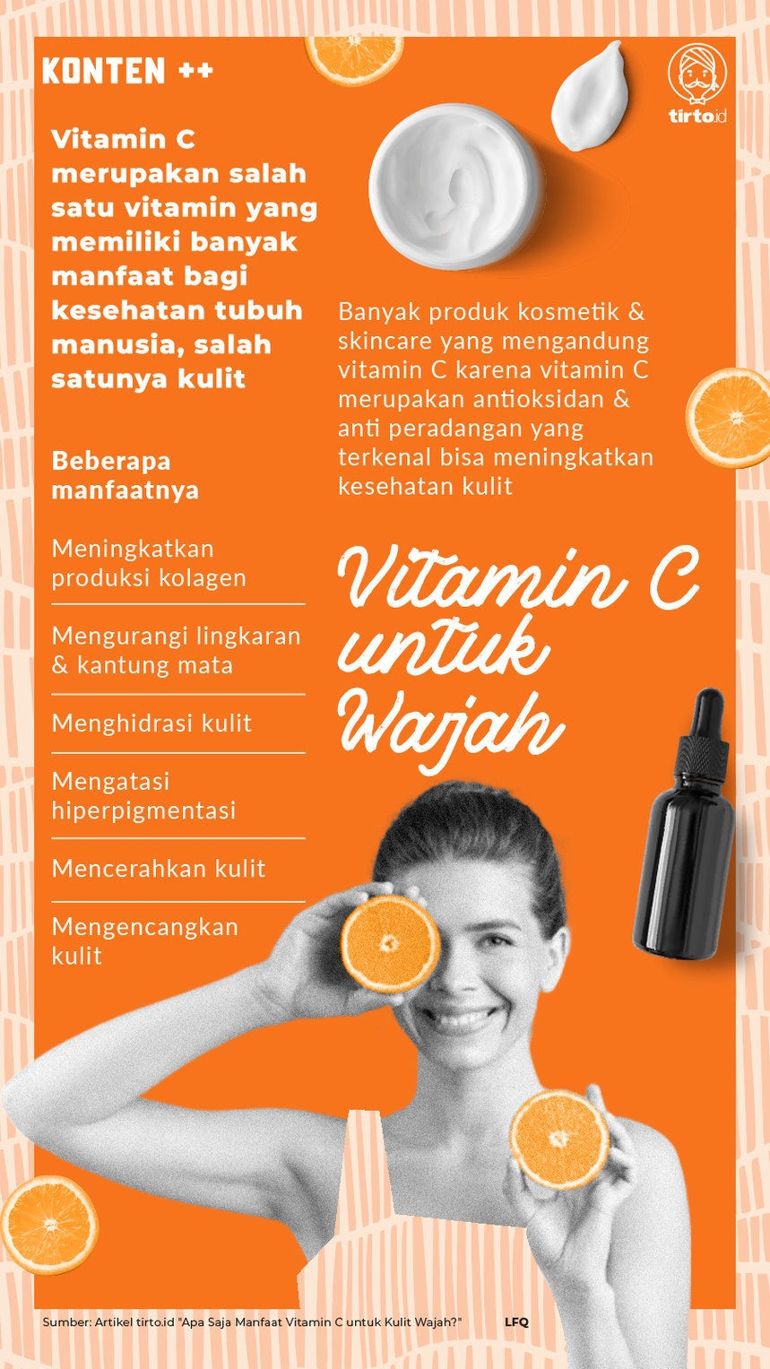 Apa Saja Manfaat Vitamin C Untuk Kulit Wajah 