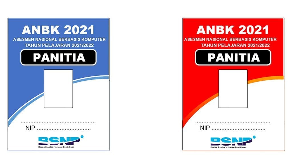 Contoh ID Card Panitia ANBK 2025 Word & Link Unduhnya