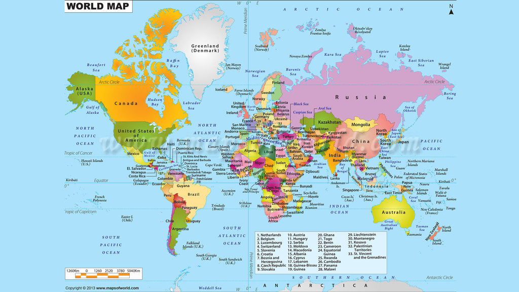 Peta Rusia & Dunia, Titik Gempa, Wilayah Kena Tsunami