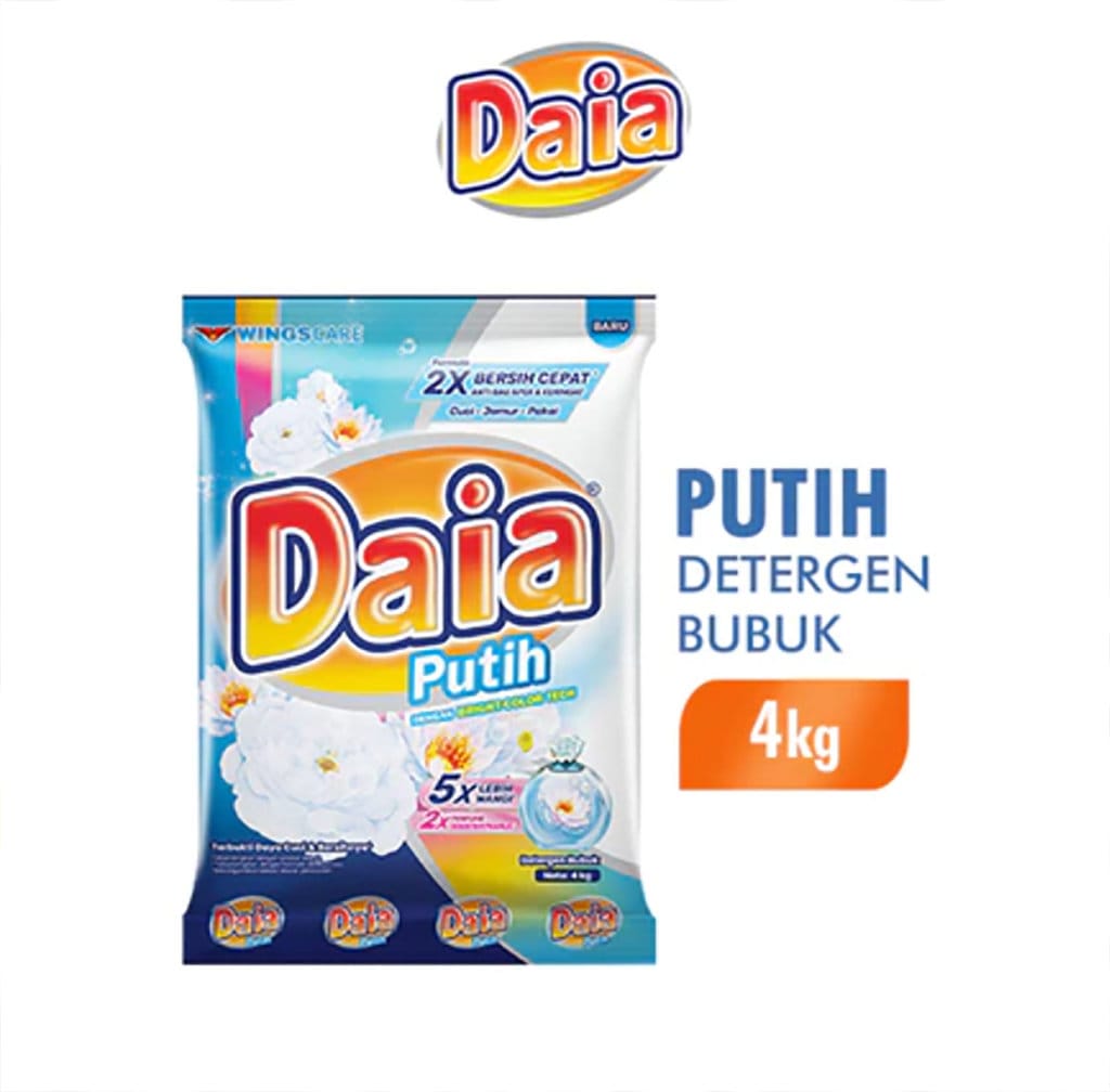 10 Rekomendasi Deterjen Penghilang Noda di Baju Putih