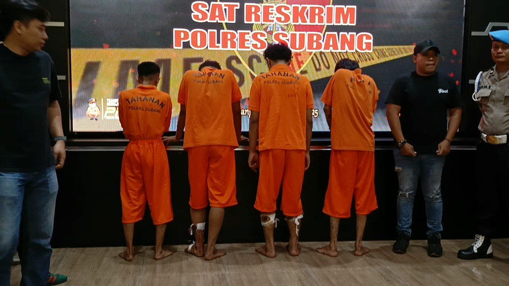 20 Kali Beraksi di Pantura Subang, Komplotan Begal Diringkus