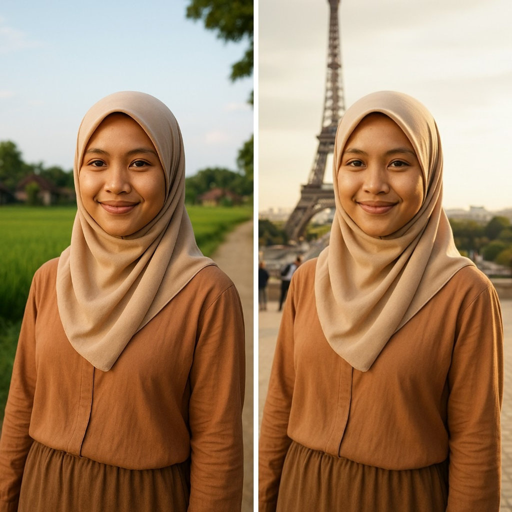 25 Contoh Prompt Gemini AI Ganti Background Foto dengan Mudah