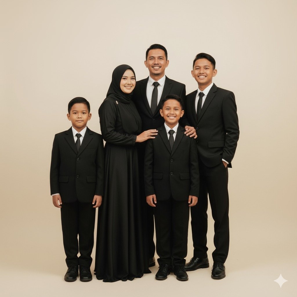 25+ Prompt Gemini AI Foto Studio Bareng Keluarga