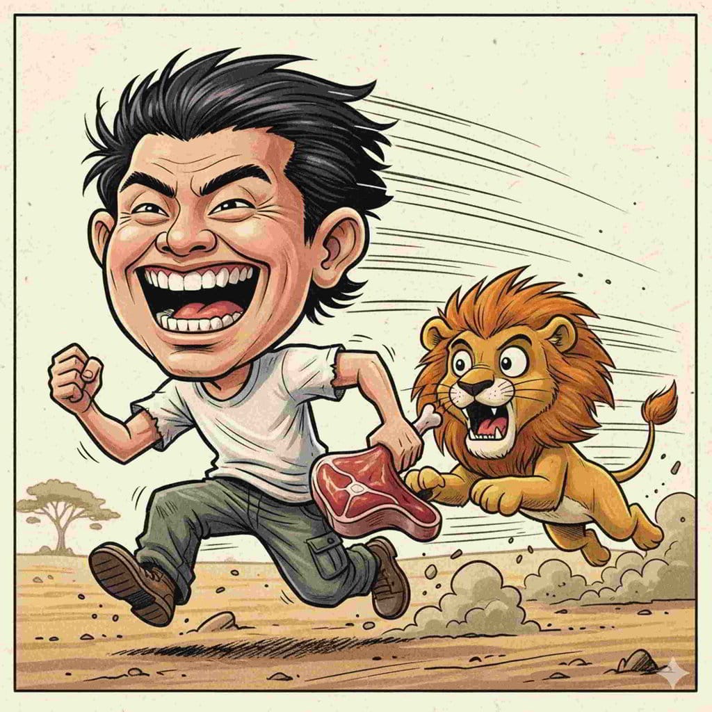 Kumpulan Contoh Prompt Gemini Foto AI Karikatur yang Keren