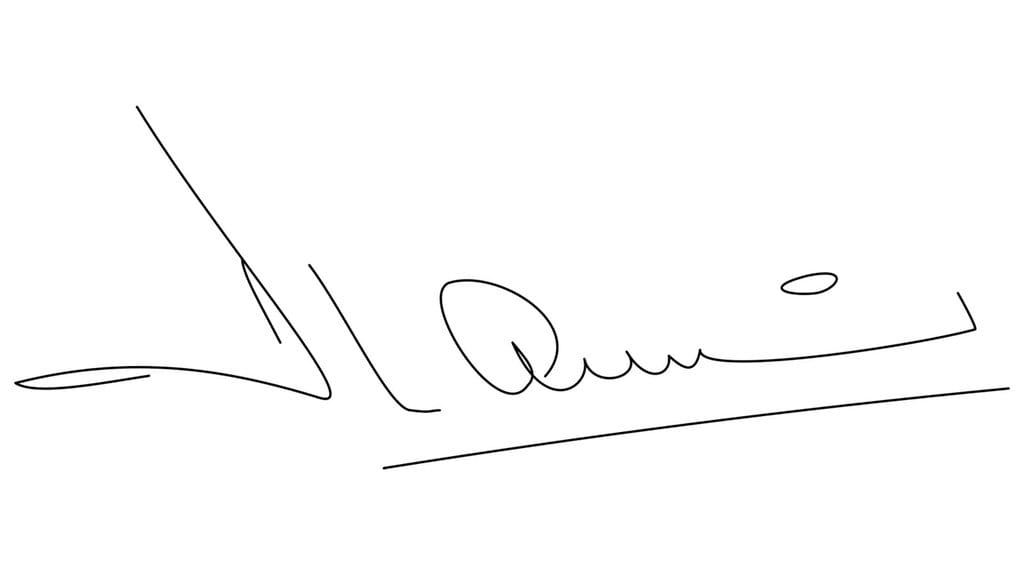 Bentuk Tanda Tangan Wapres Indonesia dari Hatta hingga Gibran