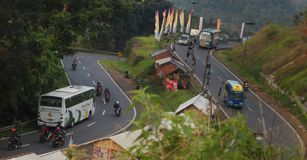 Jalur Mudik di Lingkar Gentong Lengang