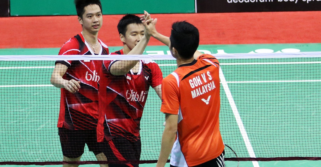 Ditaklukkan Ganda Denmark, Markus/Kevin Gagal Melaju Final