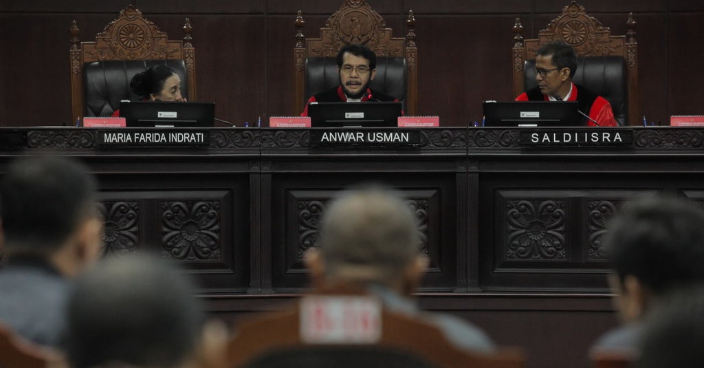 MK Berkukuh Presidential Threshold 20% Konstitusional