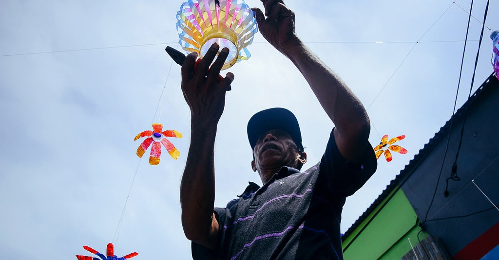 Menghias Gang Papanggo Tanjung Priok-Foto Tirto.ID
