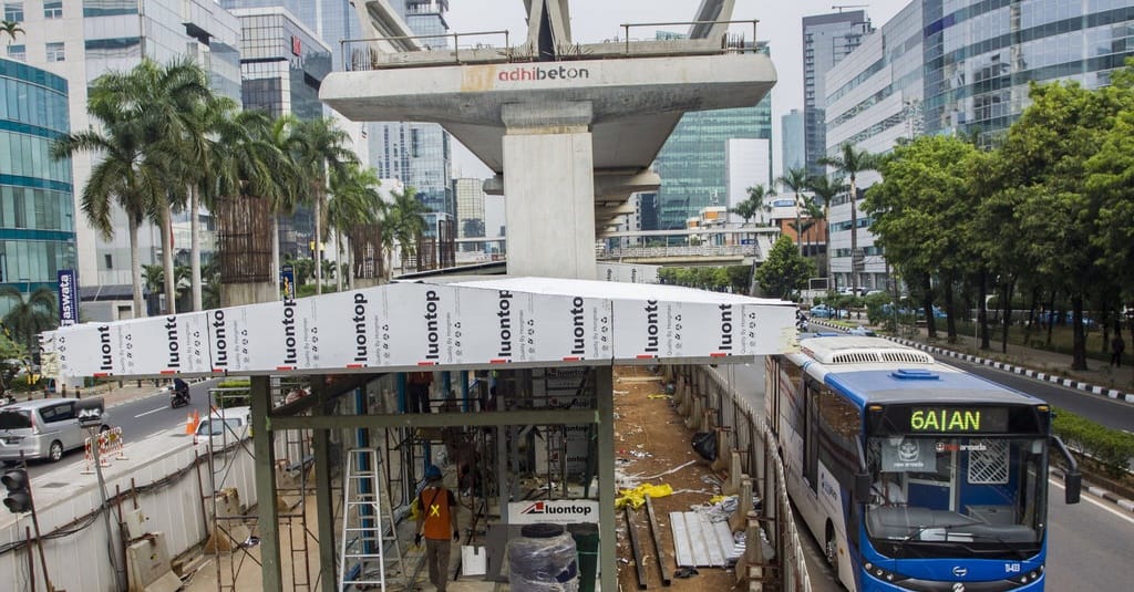 Integrasi Halte Transjakarta CSW & MRT Jakarta Gunakan Skybridge