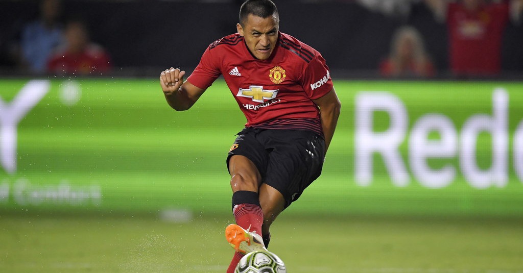 Jelang Southampton vs MU, Alexis Sanchez Cedera Saat Latihan