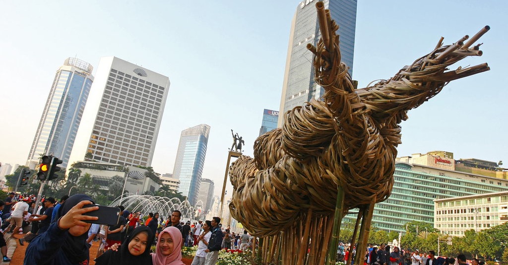 Duduk Perkara Pembongkaran Instalasi Getah Getih di Bundaran HI