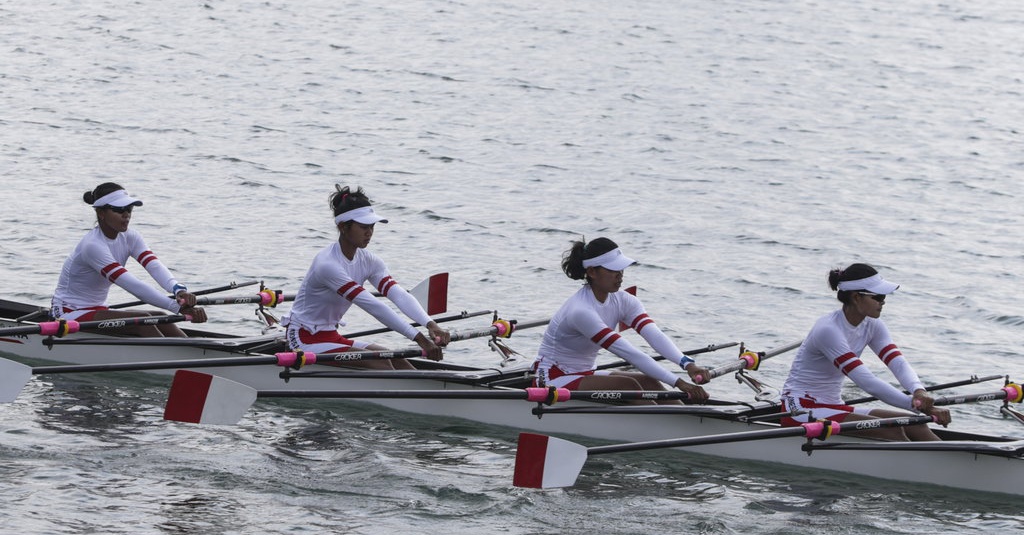 Asian Games: Atlet Dayung Ganda Putri Indonesia Sumbang Perunggu