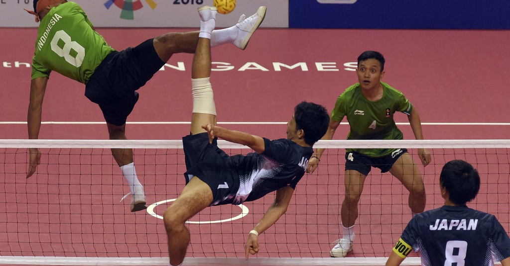 Aturan Permainan Sepak Takraw: Ukuran Lapangan dan Jumlah Pemain