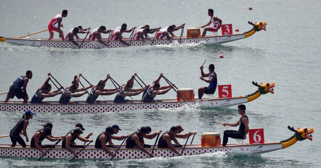 Hasil Dayung AG 2018: Indonesia ke Final 1.000 Meter Perahu Naga