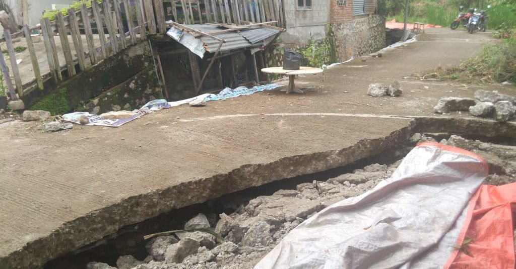 Longsor di Sumatera Barat, 4 Rumah Rusak Berat