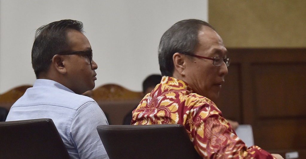 Irvanto dan Made Oka Divonis 10 Tahun Penjara di Sidang Kasus e-KTP