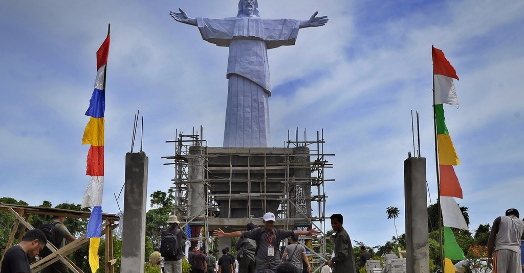 Pembangunan Patung Yesus Setinggi 33 Meter di Jayapura Dihentikan