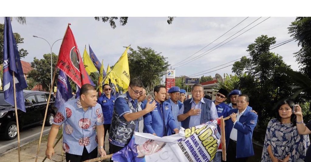Demokrat Perusakan Baliho Dilakukan Terstruktur Dan Terorganisir