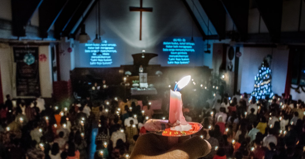 Misa Natal di Indonesia