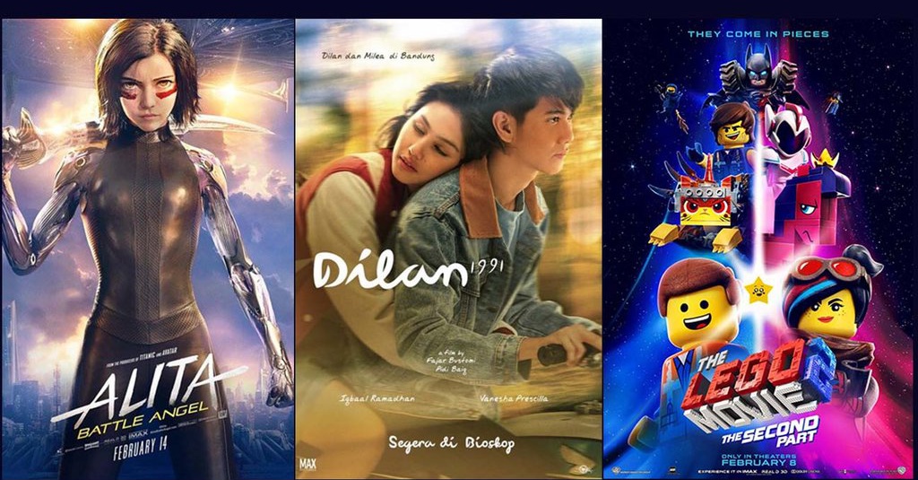 Daftar Film yang Rilis Februari 2019, dari Alita hingga Dilan 1991