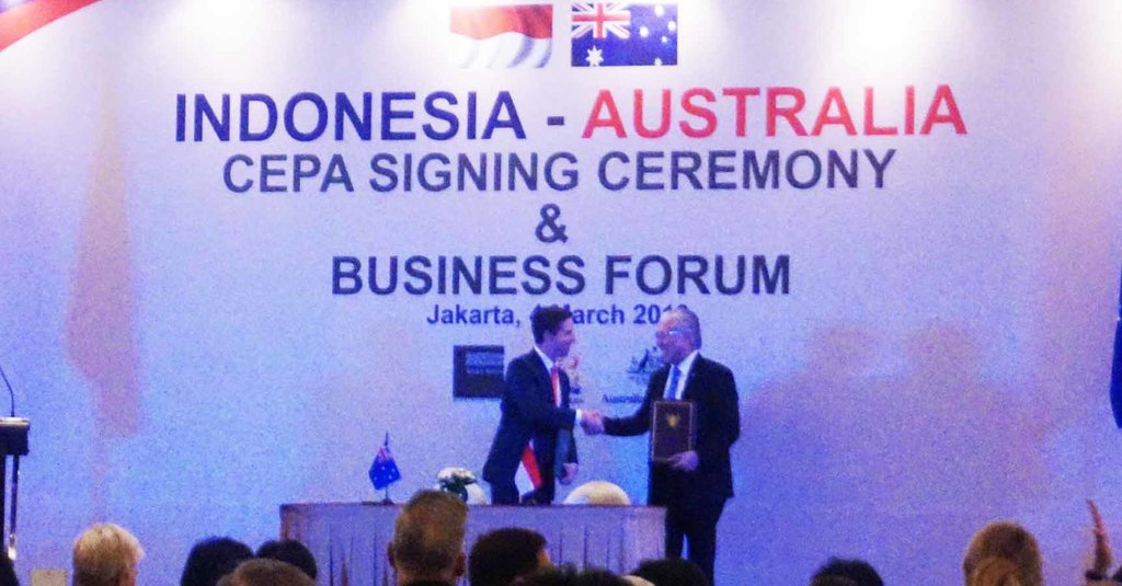 Indonesia dan Australia Teken Perjanjian Dagang IA-CEPA