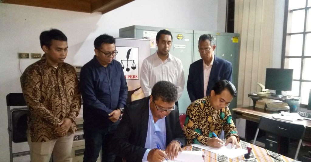 Dewan Pers Timor Leste dan LBH Pers Jalin Kerja Sama Advokasi
