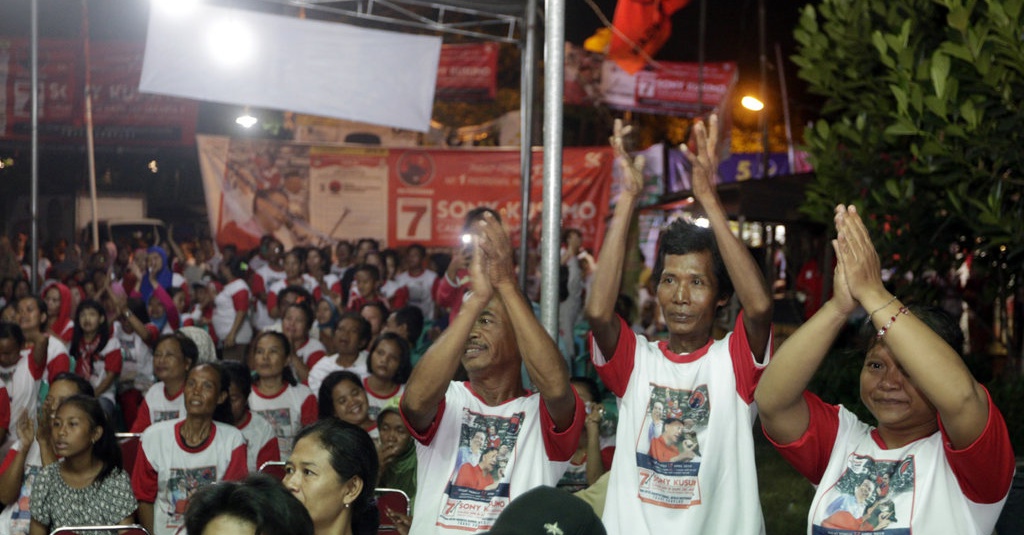 Kampanye Politisi PDIP Di Jakarta Barat