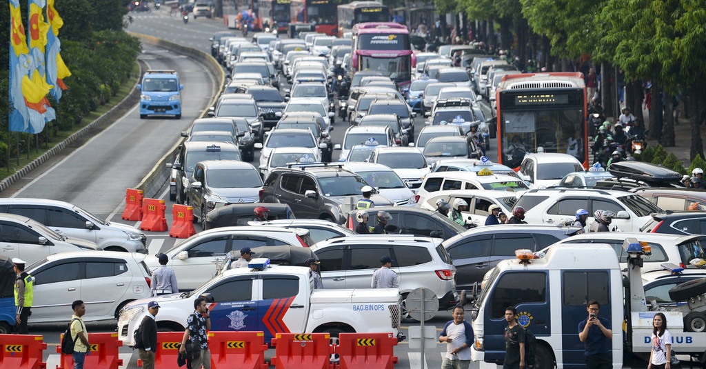Daftar Ruas Jalan yang Dialihkan Saat Penetapan Presiden & Wapres