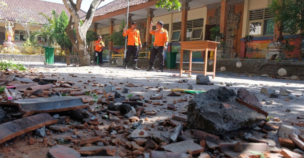Dampak Gempa Bali 16 Juli: 38 Bangunan Rusak dan Satu Korban Luka