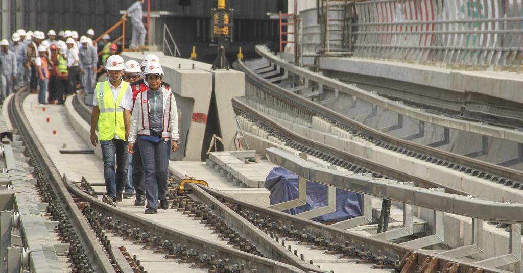 LRT Rute Cibubur-Cawang Beroperasi Oktober 2019 & Lewati 5 Stasiun