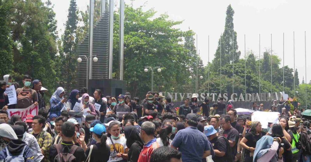Aksi 'Gejayan Memanggil' Dimulai, Lalu Lintas Dialihkan