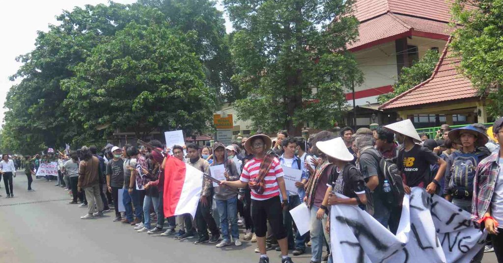Aksi Gejayan Memanggil di Jogja Serukan Mosi Tidak Percaya ke DPR