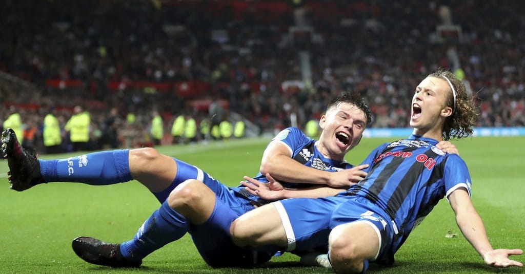 Luke Matheson Pemuda 16 Tahun Pembobol Gawang Manchester United