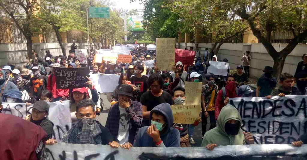 Demo Gejayan Memanggil 2 Berakhir Damai, Mahasiswa Bubarkan Diri