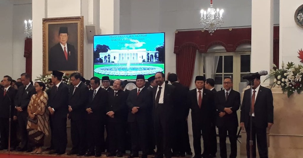 Gerindra Masuk Koalisi, Surya Paloh Akui Makin Dekat dengan Prabowo Gerindra Masuk Koalisi, Surya Paloh Akui Makin Dekat dengan Prabowo