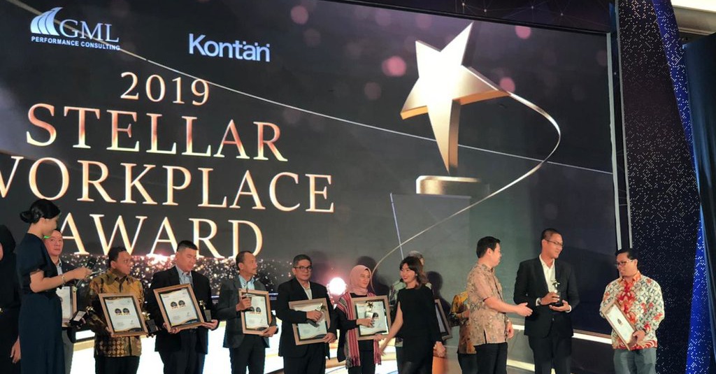 PT GML Perfomance Gandeng Kontan Gelar Stellar Workplace Award 2019
