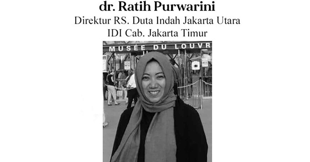 Ratih Purwarini, Dokter Pembela Perempuan Meninggal karena COVID-19