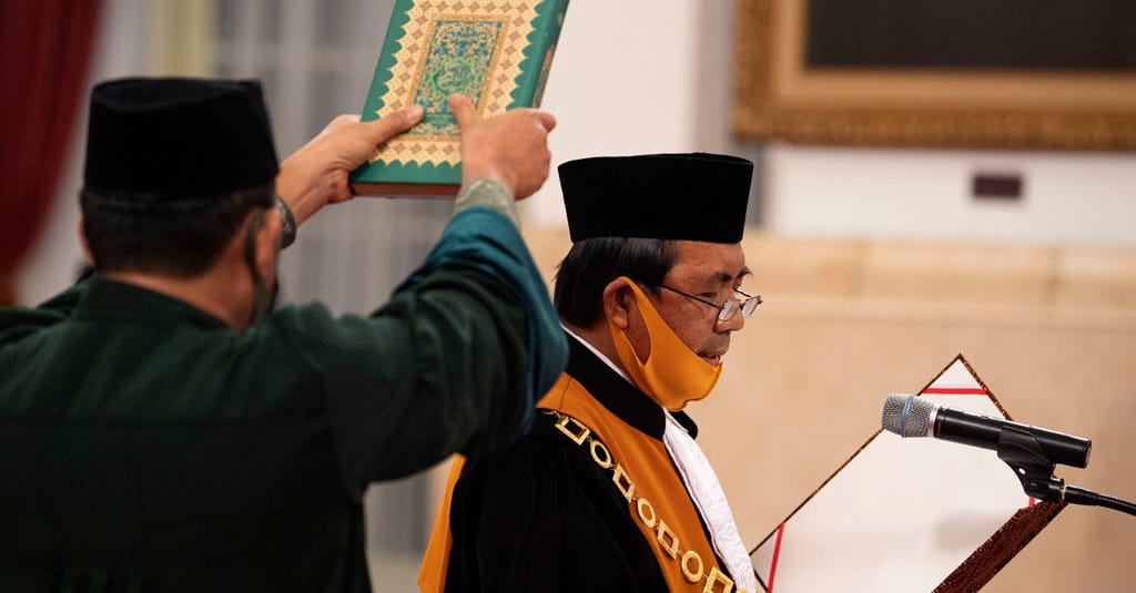 Muhammad Syarifuddin Resmi Jadi Ketua MA Gantikan Hatta Ali