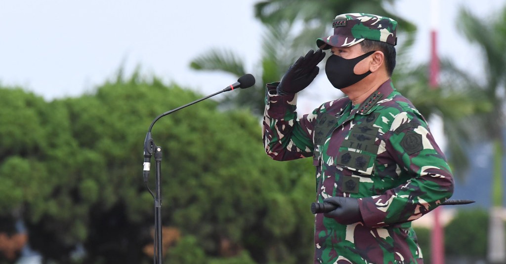 Panglima TNI akan Bentuk Satuan Antiserangan Biologi di Tiga Matra Panglima TNI akan Bentuk Satuan Antiserangan Biologi di Tiga Matra
