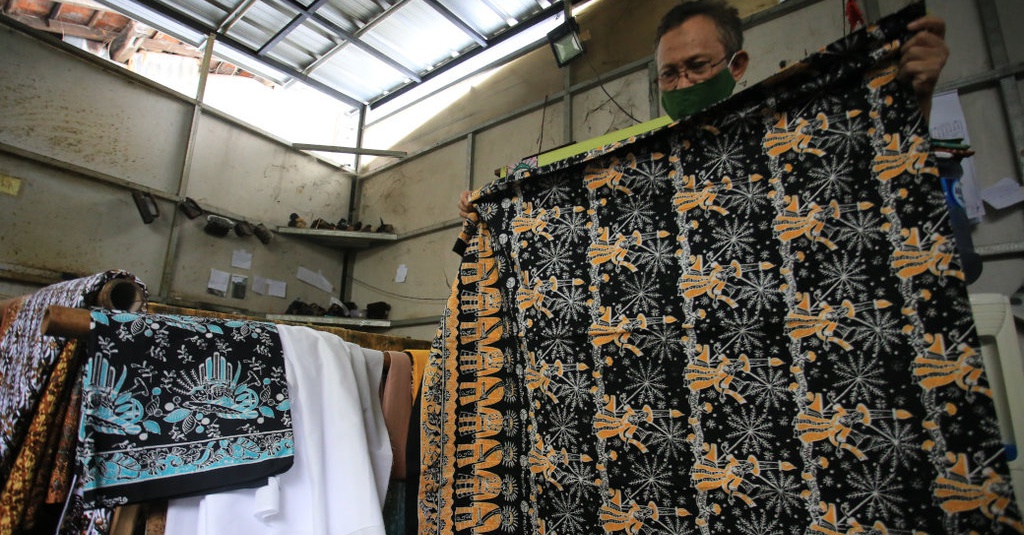 Produksi Batik Betawi Menurun di Bulan Ramadhan