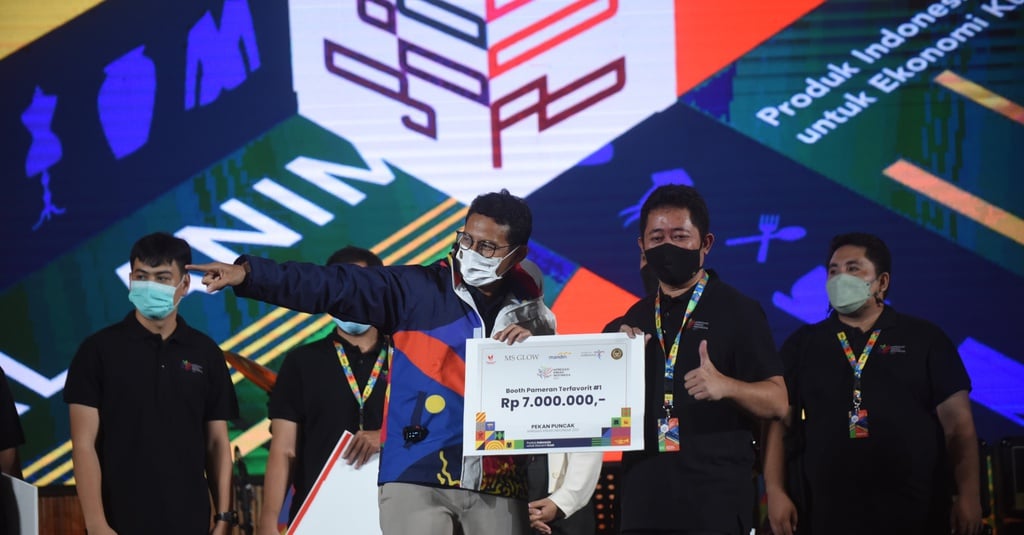 Menparekraf Hadiri Malam Puncak Apresiasi Kreasi Indonesia 2021