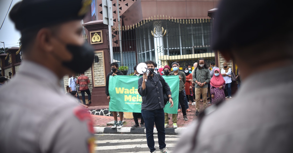 Respons Polda Jateng soal Pengukuran Tanah Tambang Desa Wadas