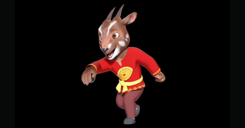 Maskot SEA Games 2021 Sao La & Motto For a Stronger Southeast Asia