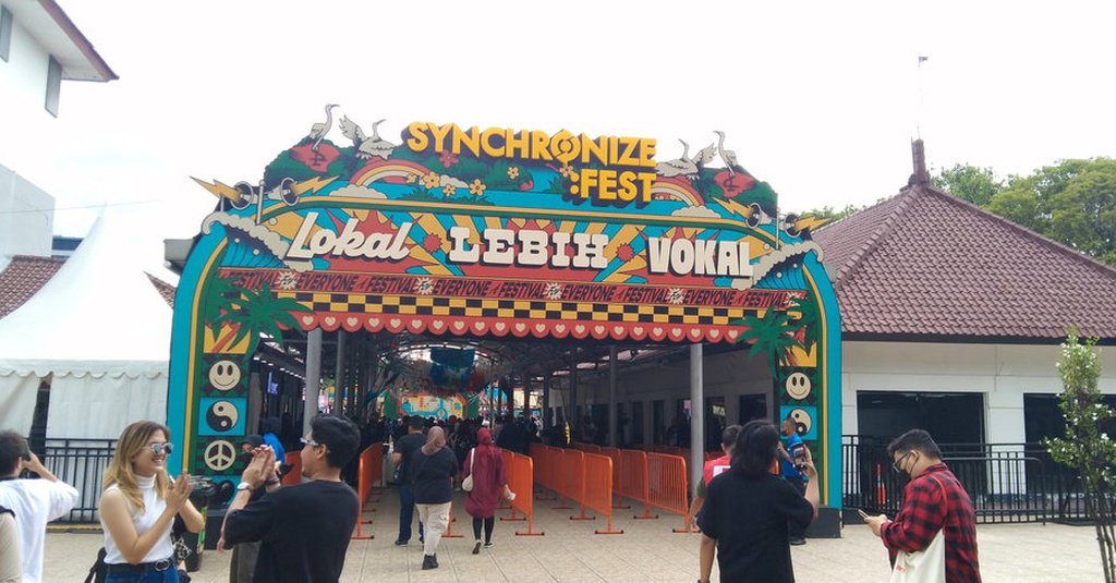 Synchronize Fest Resmi Dibuka, Berikut Daftar Band yang Tampil