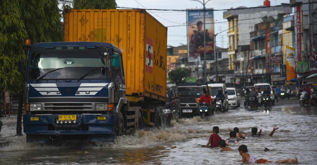 Hujan Lebat Berpotensi Landa Sumatra Utara, BMKG: Waspada Banjir