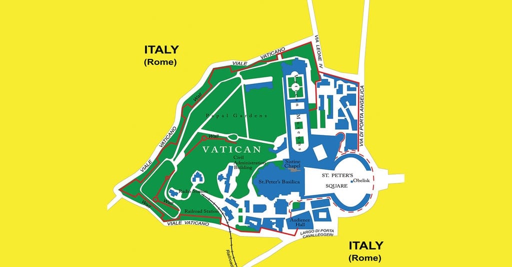 Profil Vatikan: Sejarah, Luas, Peta dan Sistem Pemerintahan
