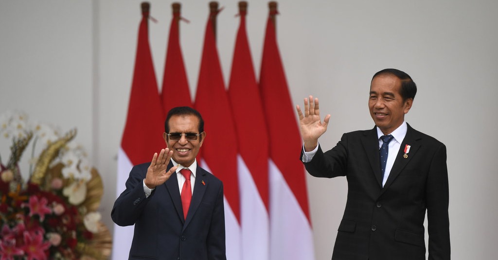 Jokowi Bertemu PM Timor Leste Bahas PLBN & Batas Maritim Negara