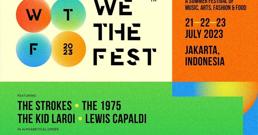 We The Fest 2023: Jadwal, Line Up, dan Harga Tiketnya We The Fest 2023: Jadwal, Line Up, dan Harga Tiketnya