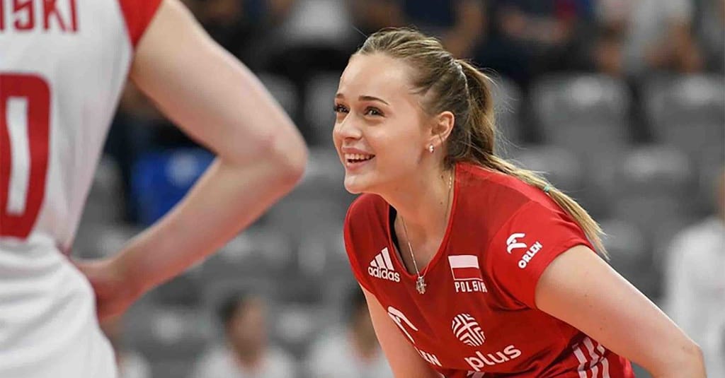 Foto & Profil Maria Stenzel No.1 Voli Putri Polandia di VNL 2023